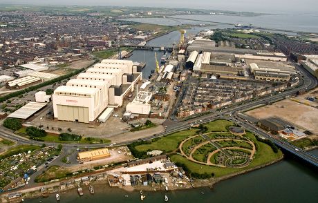 Aerial Gv Devonshire Dock Hall 1985 Editorial Stock Photo - Stock Image ...