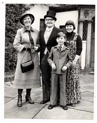Comedian Ronnie Barker Leaves His Pinner Editorial Stock Photo - Stock ...