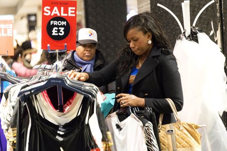 Customers Inside Next Store Oxford Street Editorial Stock Photo - Stock ...