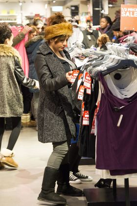 Customers Inside Next Store Oxford Street Editorial Stock Photo - Stock ...
