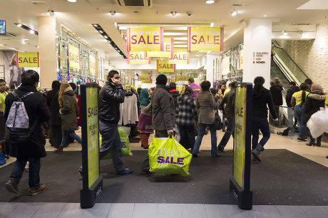 Customers Inside Next Store Oxford Street Editorial Stock Photo - Stock ...