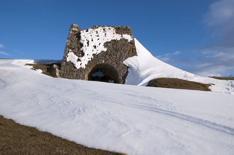 Old Lime Kiln Used Burning Limestone Editorial Stock Photo - Stock ...