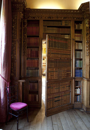 Highclere Castle Library Editorial Stock Photo - Stock Image | Shutterstock