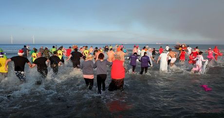 __COUNT__ Redcar Boxing Day Dip, Cleveland, Britain - 26 Dec 2013 Stock ...