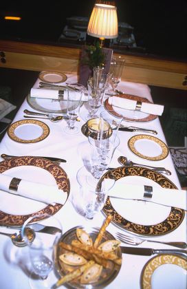 Dinner On Orient Express Editorial Stock Photo - Stock Image | Shutterstock