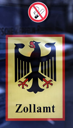 Sign Zollamt German Customs Office Editorial Stock Photo - Stock Image ...