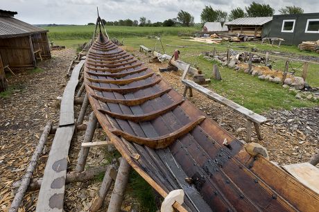 Viking Ship Ladby Ship Reproduction Viking Editorial Stock Photo ...