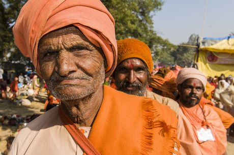Rama Sadhu Holy Man Sangam Confluence Editorial Stock Photo - Stock ...