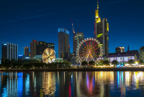 Traditional Main Festival Rides Ferris Wheel Editorial Stock Photo ...