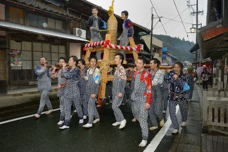 Shinto Festival Matsuri Which Selfmade Fireworks Editorial Stock Photo ...