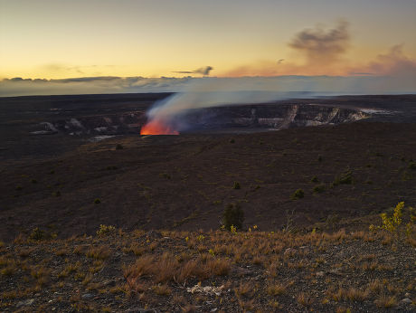 Halemaumau Halemaumau Crater Kilauea Crater Volcanic Editorial Stock ...