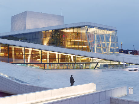 Operahuset Oslo Opera House Editorial Stock Photo - Stock Image ...