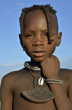Himba Girl Portrait Editorial Stock Photo - Stock Image | Shutterstock