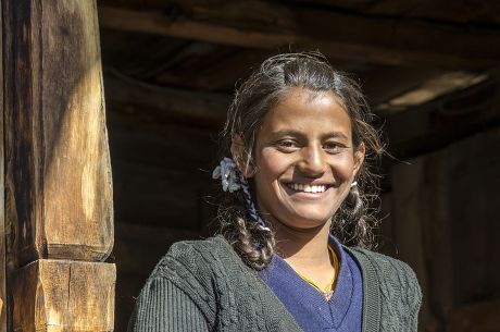 Smiling Local Girl Editorial Stock Photo - Stock Image | Shutterstock