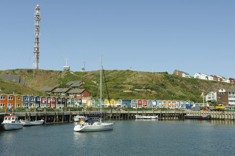 Harbour Heligoland Helgoland Editorial Stock Photo - Stock Image ...