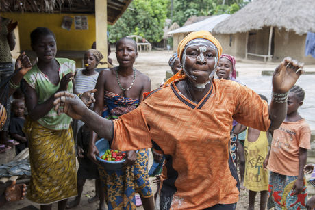 Villagers Celebrating Festival Traditional Dance Music Editorial Stock ...