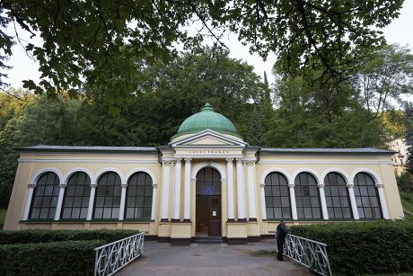 Forest Spring Classical Pavilion Editorial Stock Photo - Stock Image ...