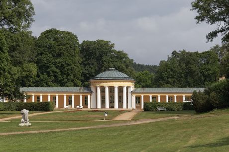 Ferdinands Source Classical Pavilion Editorial Stock Photo - Stock ...