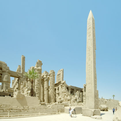 Obelisk Karnak Temple Complex Unesco World Editorial Stock Photo ...