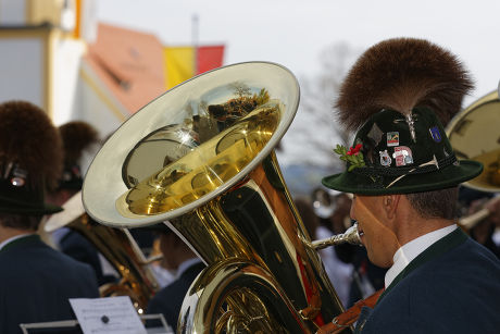 Tuba Player During Mass Leonhardifest Festival Editorial Stock Photo ...