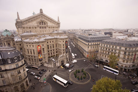 Opera National De Paris View Galeries Editorial Stock Photo - Stock ...
