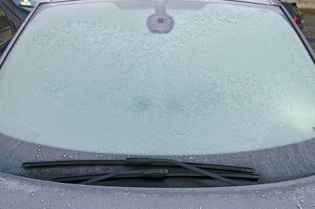 Icy Windscreen Editorial Stock Photo - Stock Image | Shutterstock