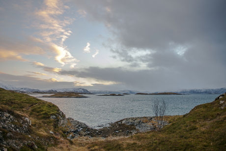 Landscape Sound Troms Norway Editorial Stock Photo - Stock Image ...