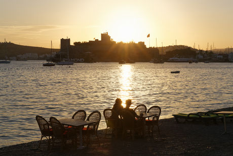 Bodrum Castle Sunset Bodrum Mugla Aegean Editorial Stock Photo - Stock ...