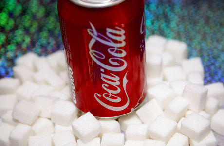 Cocacola Contains Large Amount Sugar Editorial Stock Photo - Stock ...