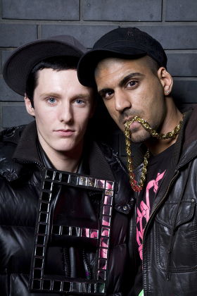 Two Guys Hip Hop Influenced Styles Editorial Stock Photo - Stock Image ...