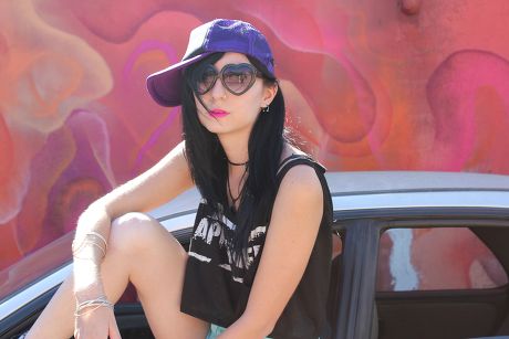 Model Released Young Woman Car Santiago Editorial Stock Photo - Stock ...