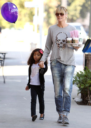 Lou Sulola Samuel Heidi Klum Editorial Stock Photo - Stock Image ...