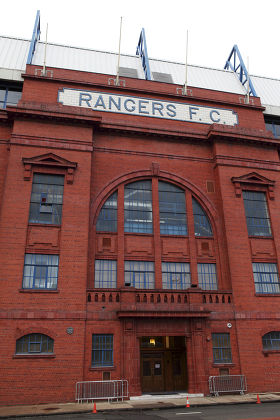 Bill Struth Main Stand Ibrox Stadium Editorial Stock Photo - Stock ...