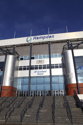 Main Entrance Hampden Park Glasgow Scotland Editorial Stock Photo ...