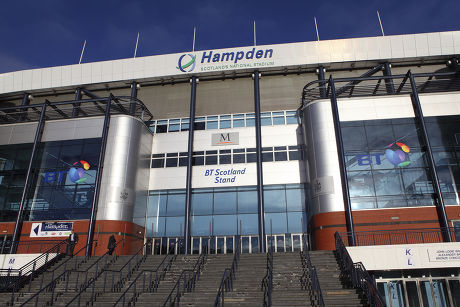 Main Entrance Hampden Park Glasgow Scotland Editorial Stock Photo ...