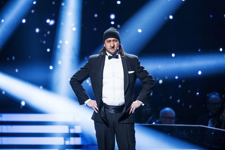 Comedian Johan Petersson Imitated Zlatan Ibrahimovic Editorial Stock ...