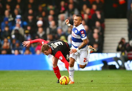 Queens Park Rangers Danny Simpson Battles Editorial Stock Photo - Stock ...