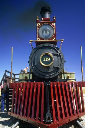 Engine No 119 Golden Spike Historic Editorial Stock Photo - Stock Image ...