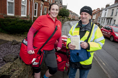 Richard Lettley Competition Royal Mail Postwoman Editorial Stock Photo ...