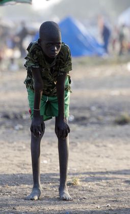 Inside Refugee Camp Minkaman Awerial County Editorial Stock Photo ...