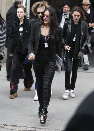 Cara Delevingne Michelle Rodriguez Editorial Stock Photo - Stock Image ...