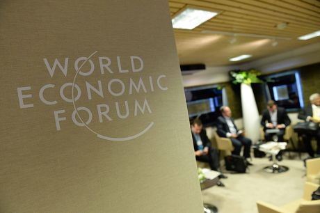 Logo World Economic Forum Editorial Stock Photo - Stock Image ...