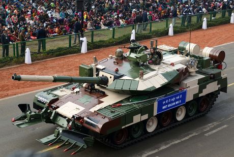 Main Battle Tank Arjun Mkii Passes Editorial Stock Photo - Stock Image ...