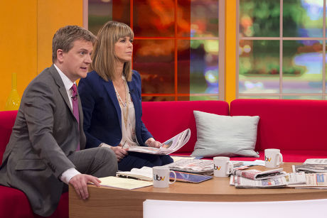 'Daybreak' TV Programme, London, Britain - 24 Jan 2014 Stock Pictures ...
