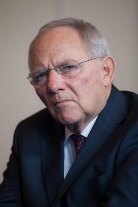 German Finance Minister Wolfgang Schauble Editorial Stock Photo - Stock ...