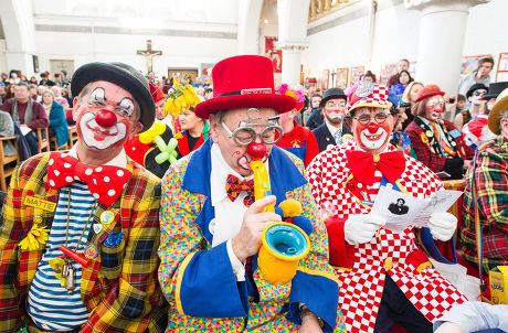 Clown Service Holy Trinity Church Editorial Stock Photo - Stock Image ...