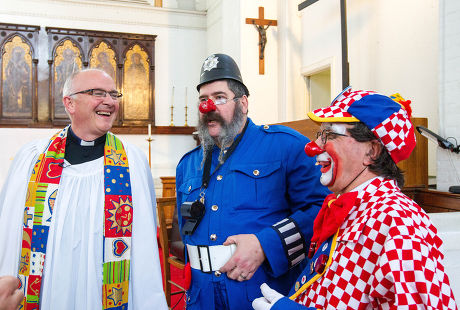 Clowns Service Holy Trinity Church Editorial Stock Photo - Stock Image ...