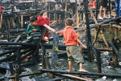 Slums Accommodation Housing Poor Urban Dwellers Editorial Stock Photo ...