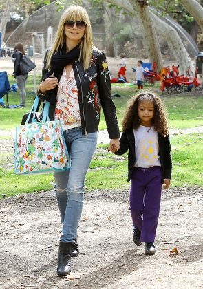Heidi Klum Lou Sulola Samuel Editorial Stock Photo - Stock Image ...