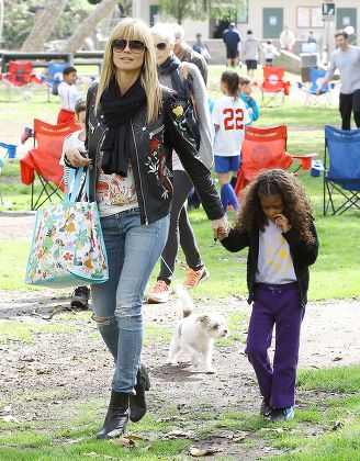 Heidi Klum Lou Sulola Samuel Editorial Stock Photo - Stock Image ...